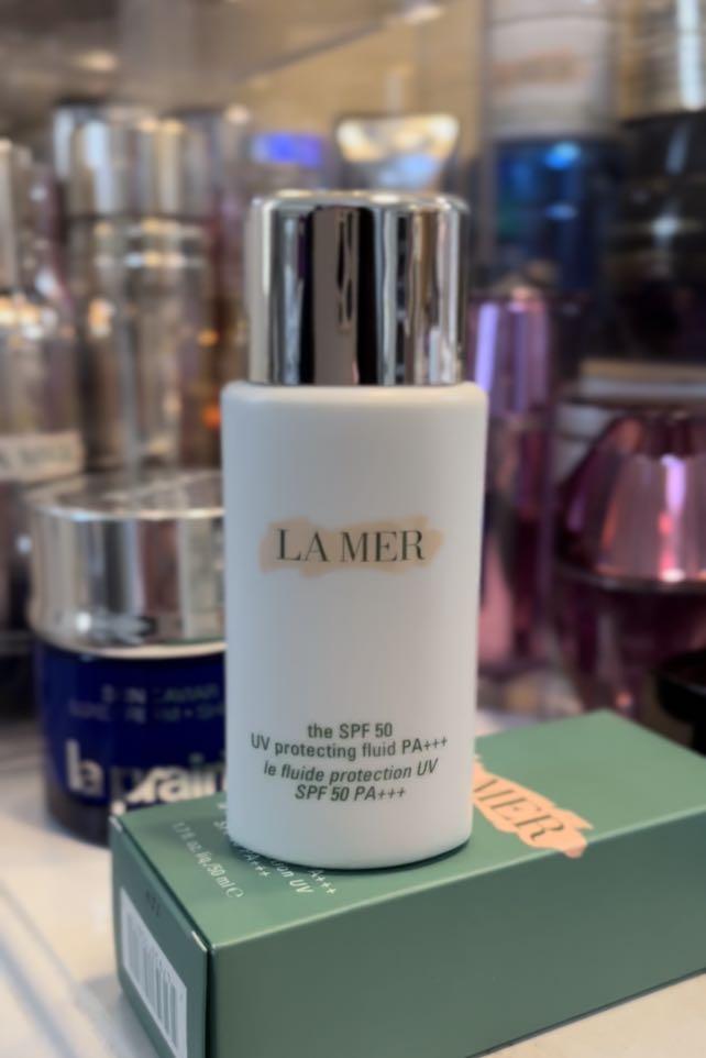 La Mer lamer Uv protecting fluid SPF 50, Beauty & Personal Care, Face ...