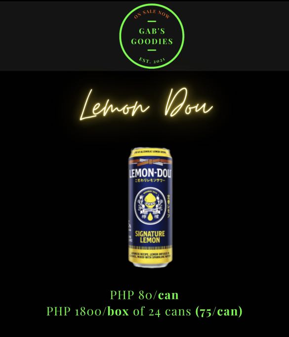 LEMON DOU SIGNATURE LEMON, Food & Drinks, Beverages on Carousell