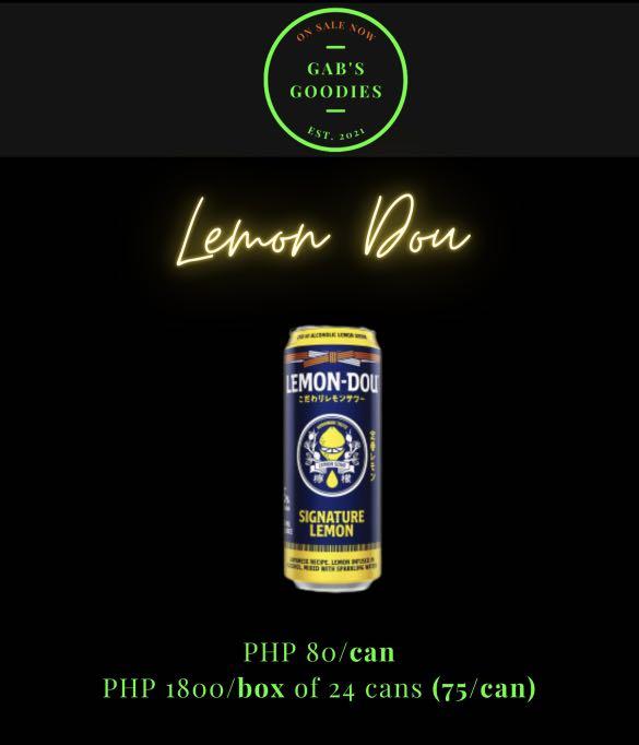 LEMON DOU SIGNATURE LEMON, Food & Drinks, Beverages on Carousell