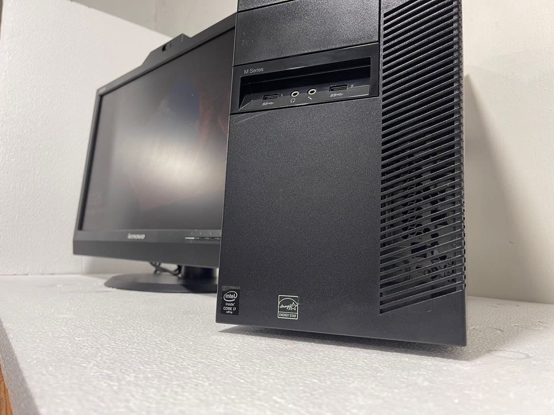 Lenovo 4th Gen Core i7 32GB Ram Free Monitor Computer Desktop ...