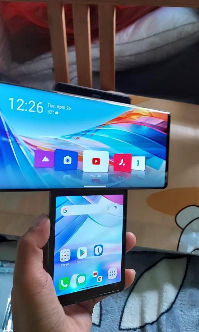 LG wings Android 11, Mobile Phones & Gadgets, Mobile Phones, Android Phones, LG on Carousell