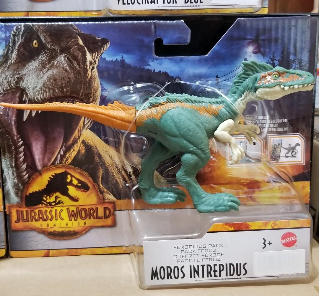 Mattel Jurassic World Moros Intrepidus, 興趣及遊戲, 玩具 & 遊戲類 - Carousell