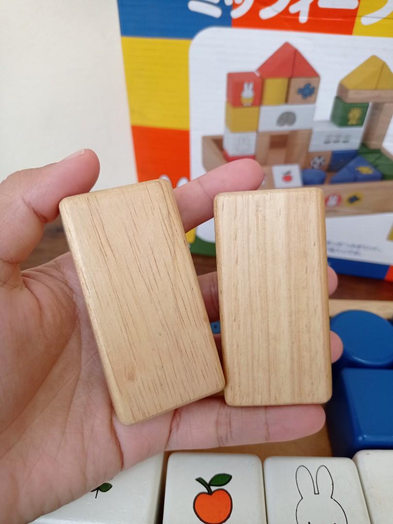 Miffy Wooden Building Blocks with Tray, Hobbies & Toys, Toys & Games on ...