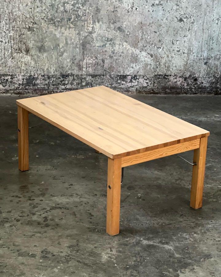 MUJI folding coffee table, Furniture & Home Living, Furniture, Tables ...