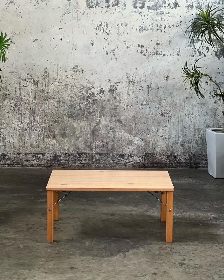 MUJI folding coffee table, Furniture & Home Living, Furniture, Tables ...