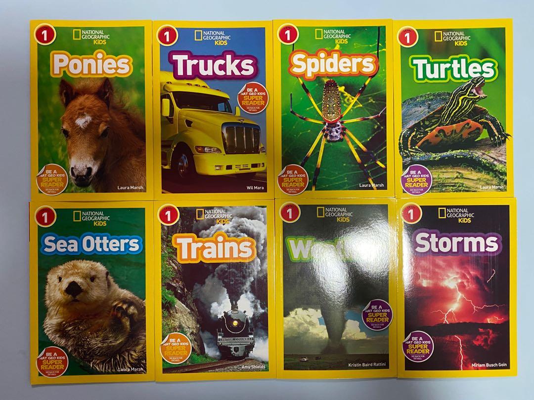 National geographic kids Level 1 （全新，25本）, 興趣及遊戲, 書本 & 文具, 小朋友書 - Carousell