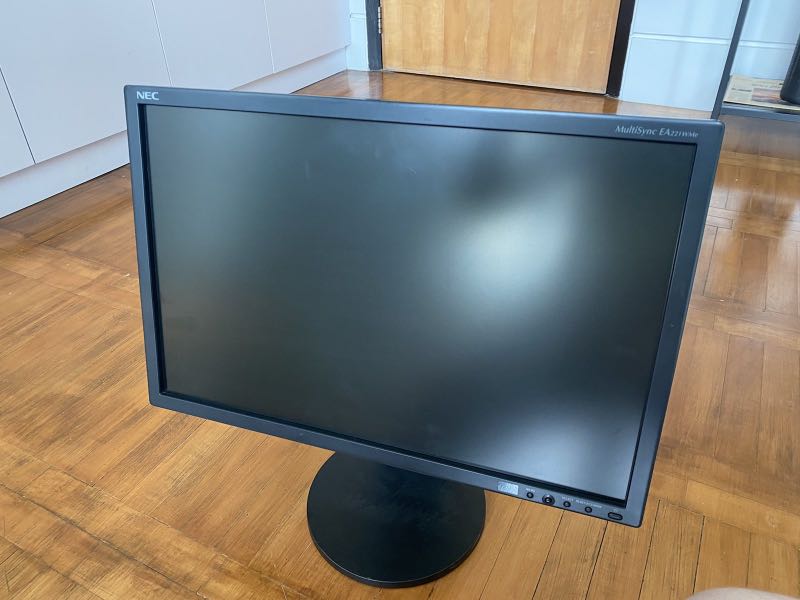 NEC Multi-sync EA221WMe, Computers & Tech, Parts & Accessories, Monitor ...