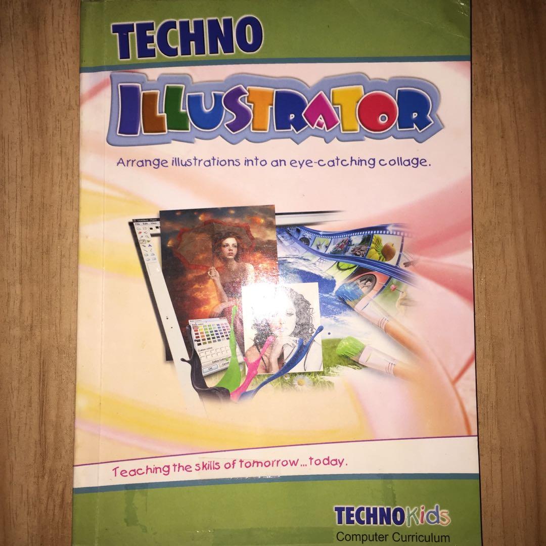 NEGOTIABLE Grade 1 Computer K-12 Textbook Techno Illustrator 2 3 4 5 ...