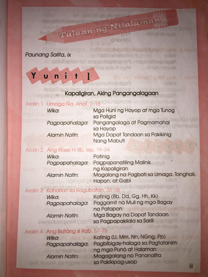 NEGOTIABLE Grade 1 Filipino Wika Pagbasa Tagalog K-12 Textbook Bagong ...