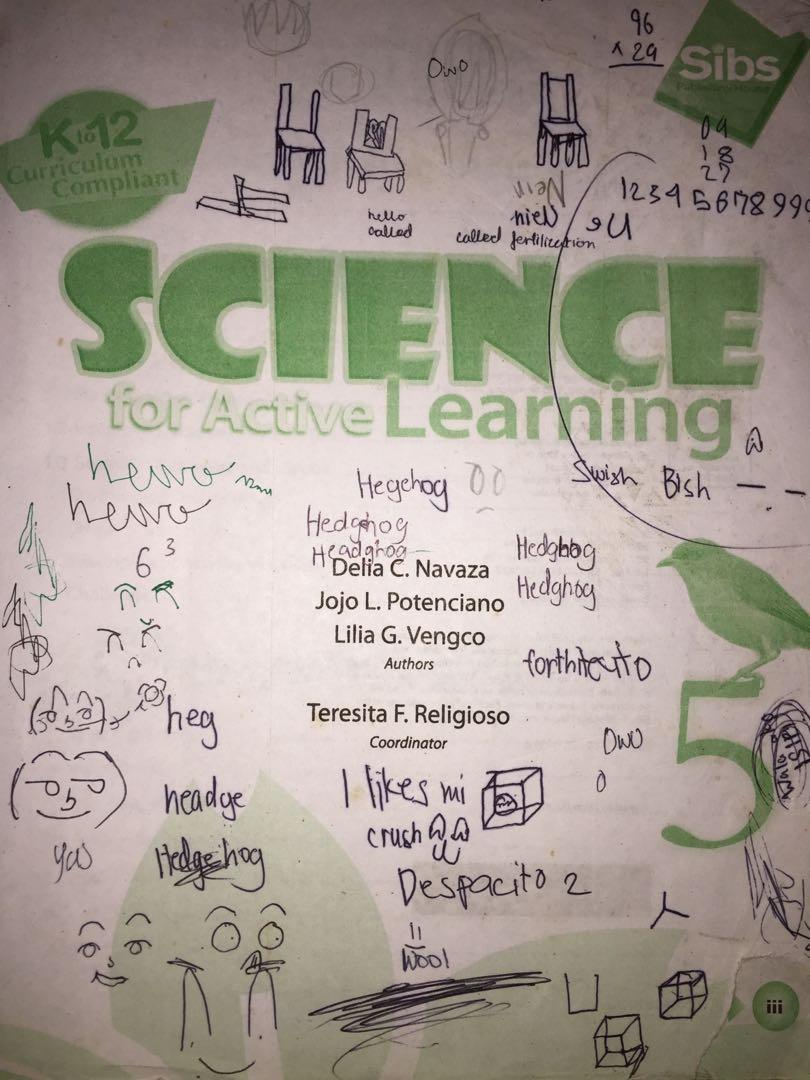 NEGOTIABLE Grade 5 Science for Active Learning Used Preloved Pre love ...