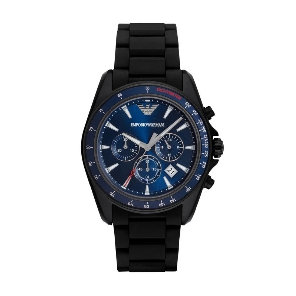 NEW Emporio Armani Sigma Silicone Coated Mens Watch (AR6121), Luxury ...