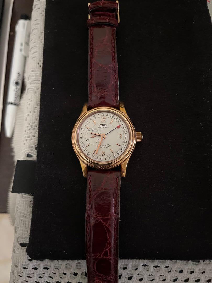 Oris Pointer calendar limited edition 98 solid gold Oris 60th ...