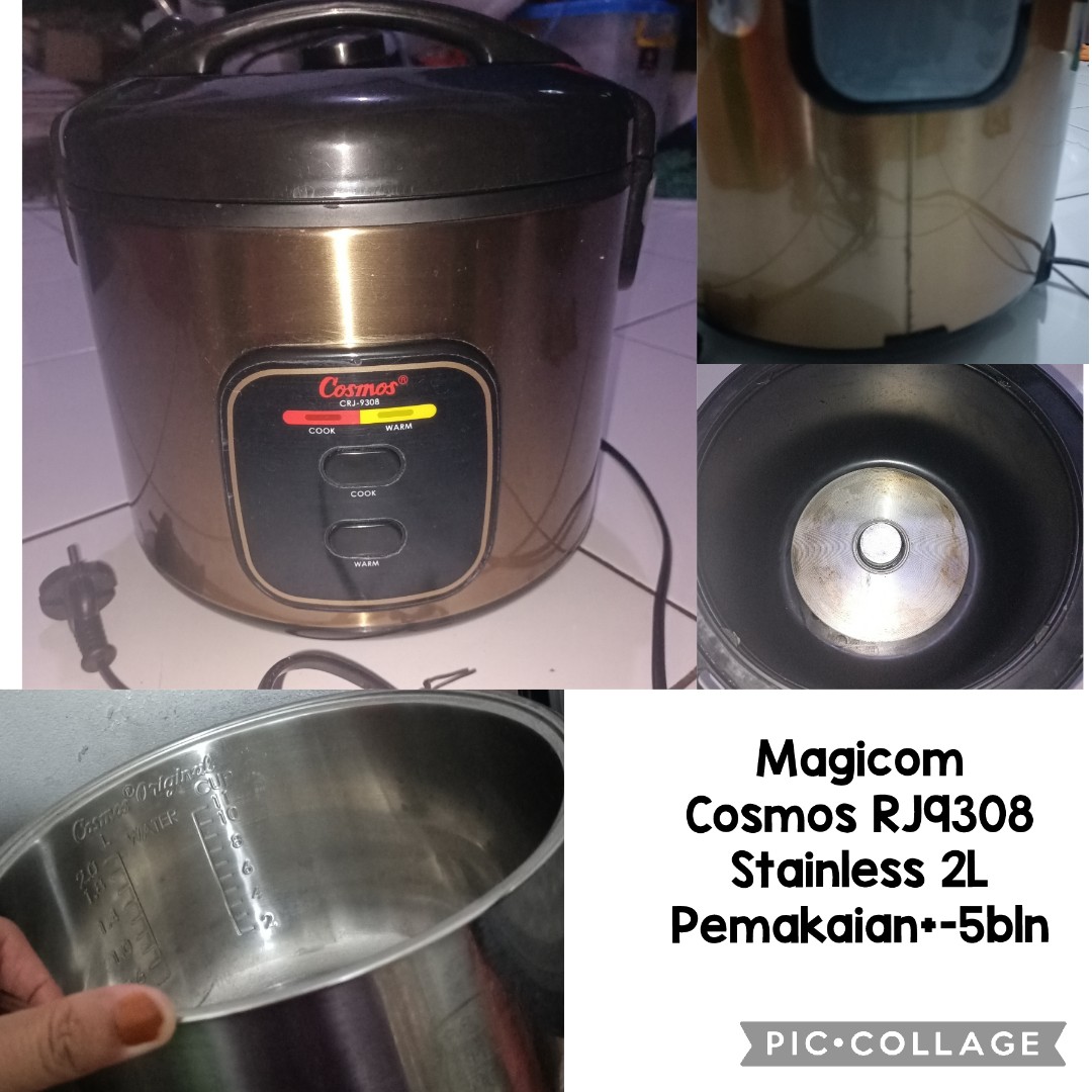 Penanak nasi Magicom cosmos Stainless, Elektronik, Lainnya di Carousell
