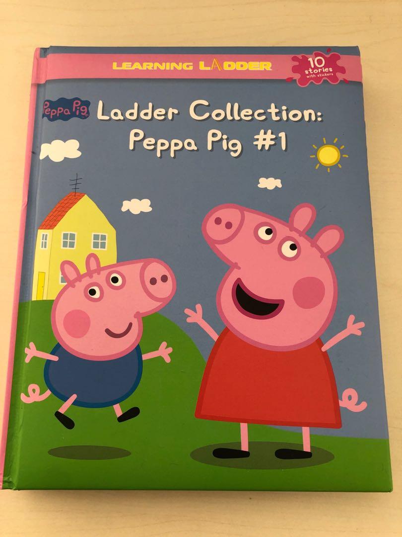 Peppa Pig Story Ladder Collection #1, 興趣及遊戲, 書本 & 文具, 小朋友書 - Carousell