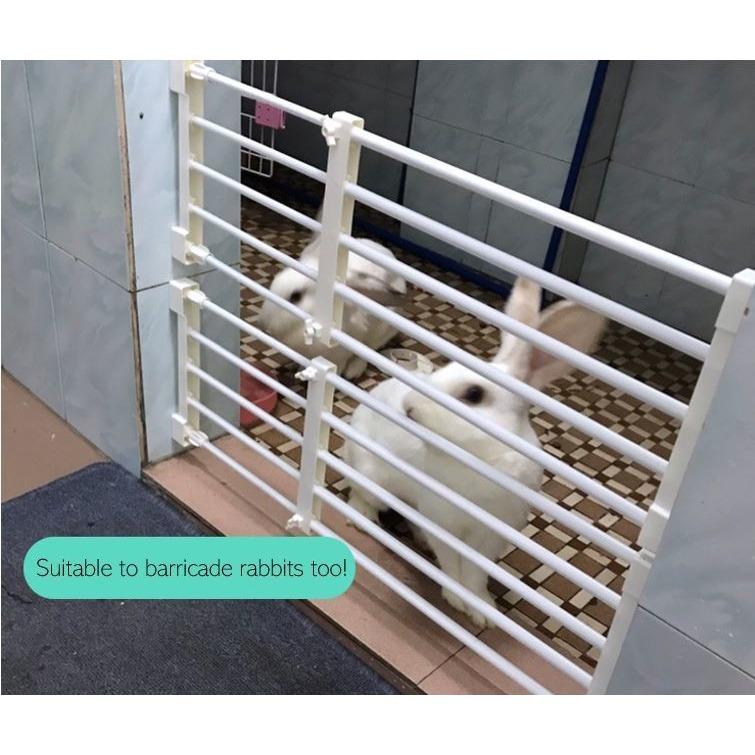 Pet Safety Barrier Gate Baby Safety Gate Dog Rabbit Multifunction Pet ...