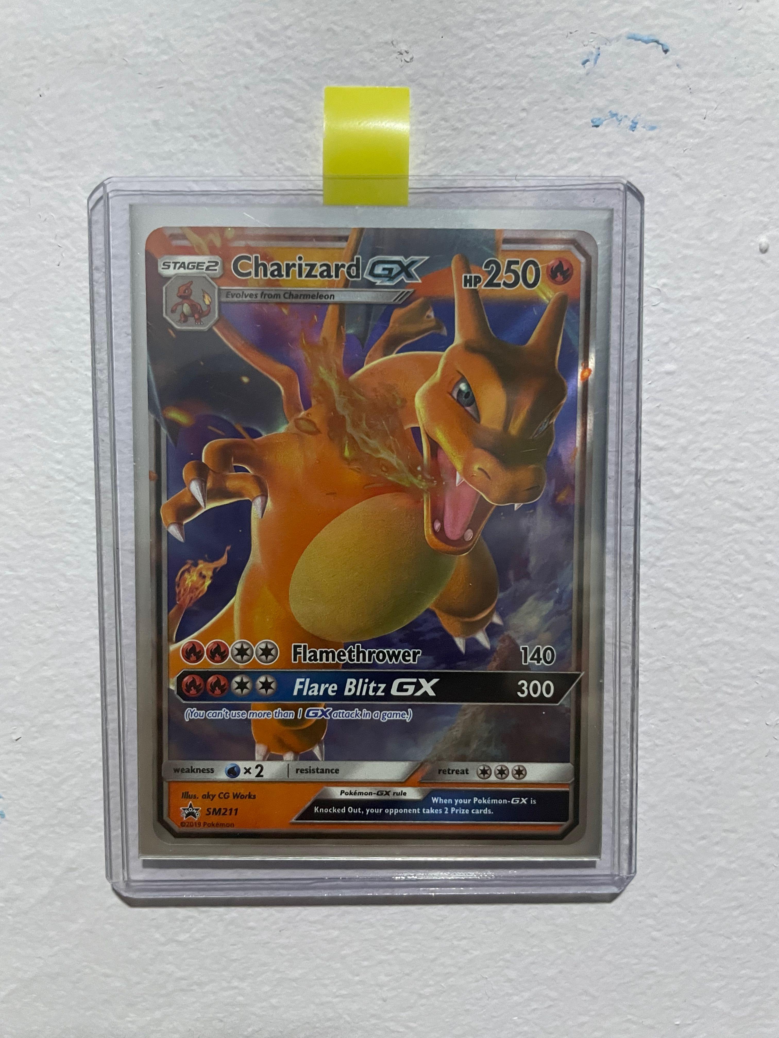 Pokémon Hidden Fates Charizard Promo Card, Hobbies & Toys, Toys & Games ...