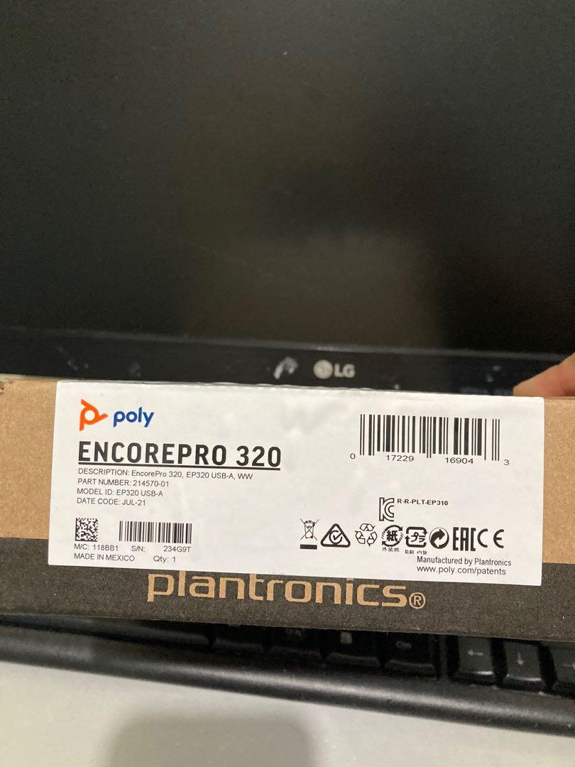 Poly Encorepro 320 USB-A, Audio, Headphones & Headsets on Carousell
