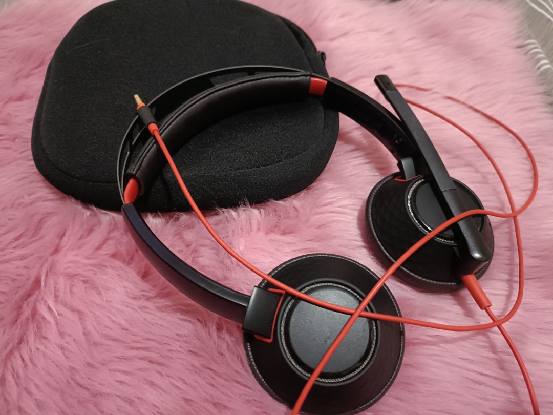 Poly Noise Cancelling Headset, Audio, Headphones & Headsets on Carousell