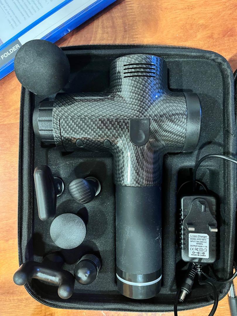 Powerful massage gun perfect condition, Health & Nutrition, Massage ...