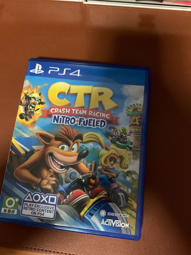 PS4 CTR Crash Team Racing Nitro Fueled game, Video Gaming, Video Games ...