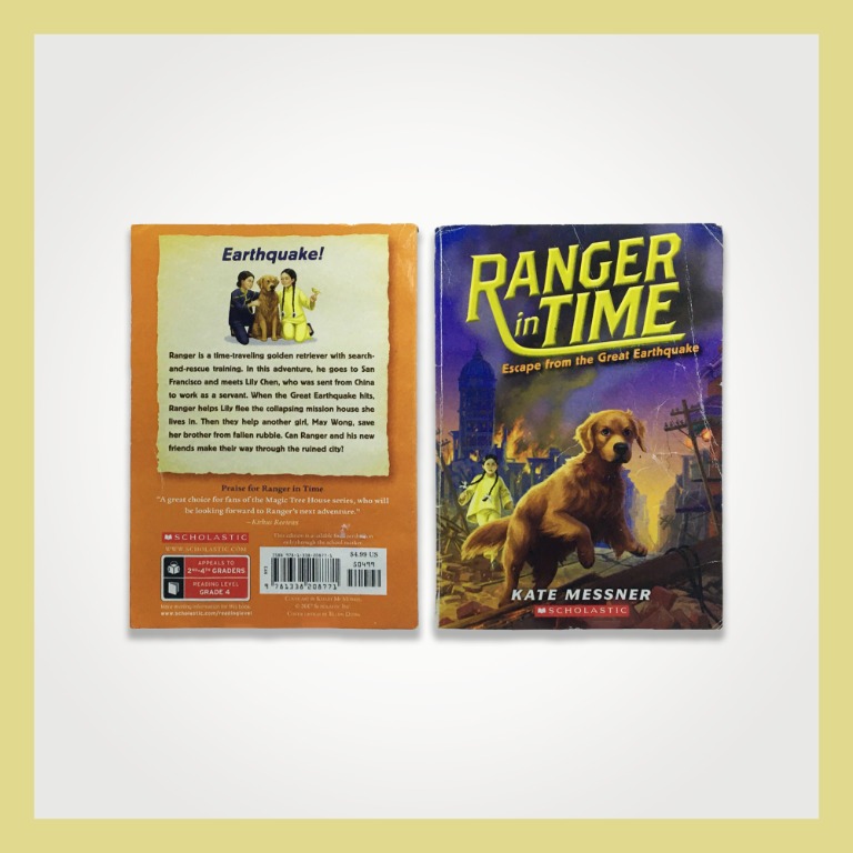 Ranger in Time: Escape from the Great Earthquake, Hobbies & Toys, Books ...