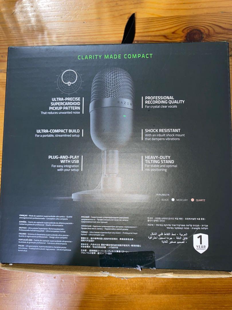 RAZER siren mini microphone, Audio, Microphones on Carousell