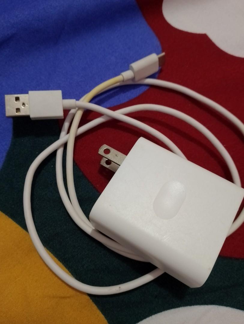 Original Realme 18w adapter and type c cable, Computers & Tech, Parts ...
