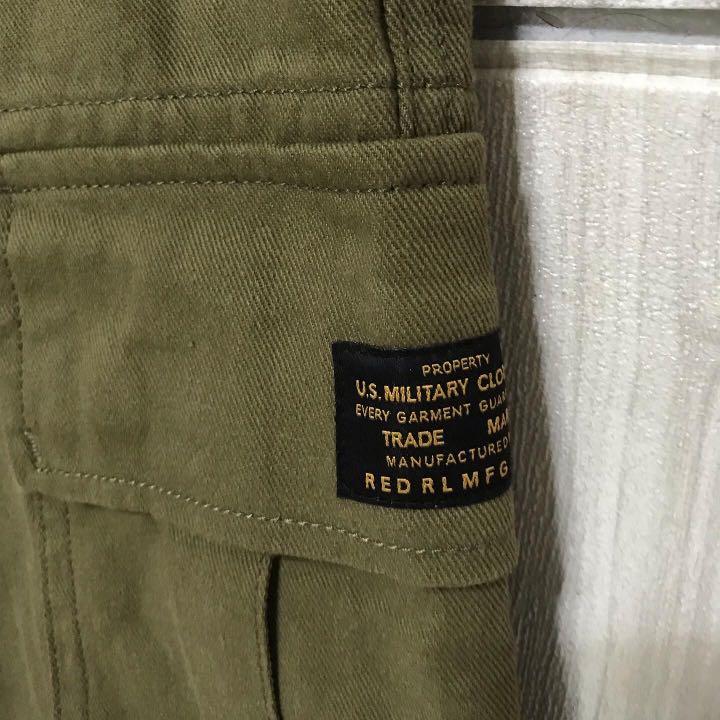 Red Ruggison Lab Military Cargo Pants (Olive), Men's Fashion, Bottoms ...