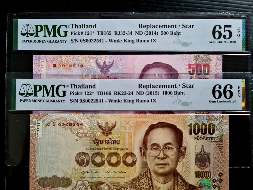 Replacement & Identical Number 0S 002541 Thailand Series 16, 500 & 1000 ...