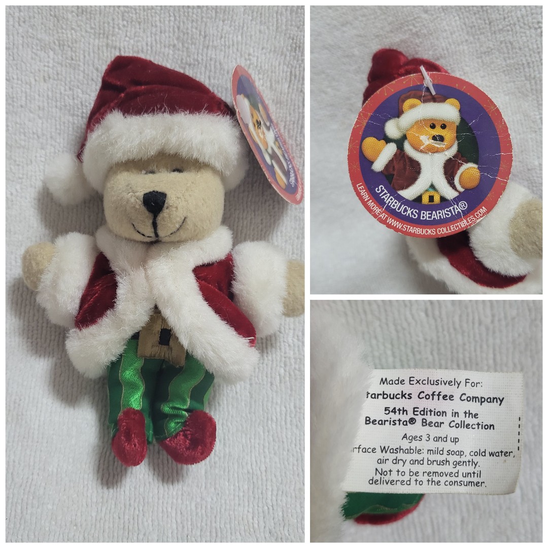 [Retired] Starbucks 2006 Mini Magnet Bearista Collection - 54th Edition ...
