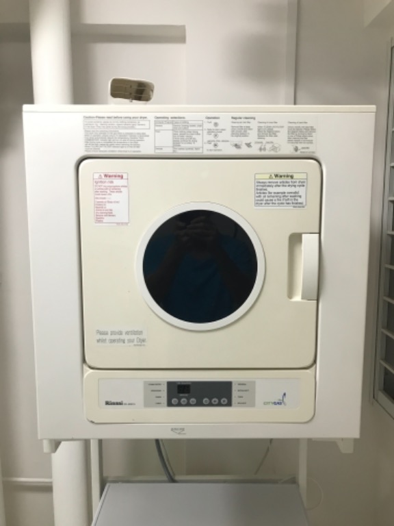 Rinnai RD-600CG Gas Dryer, TV & Home Appliances, Washing Machines and ...