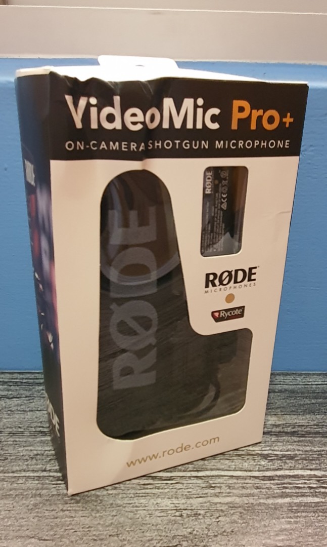 Rode Videomic Pro Plus + Windshield!, Audio, Microphones on Carousell