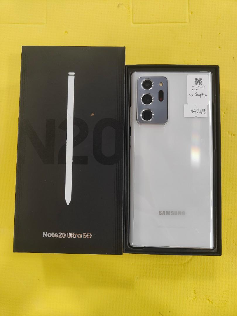 Samsung note 20 ultra white 256GB Snapdragon 4421, Mobile Phones ...