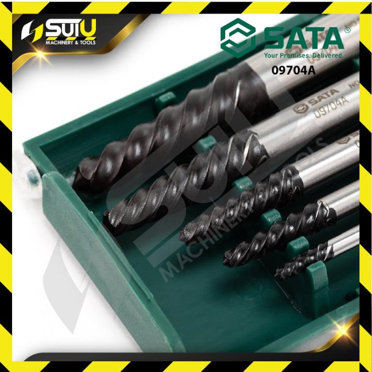 Sata 09704A 5 Pc. Coarse Threaded Extractor Set, Everything Else ...