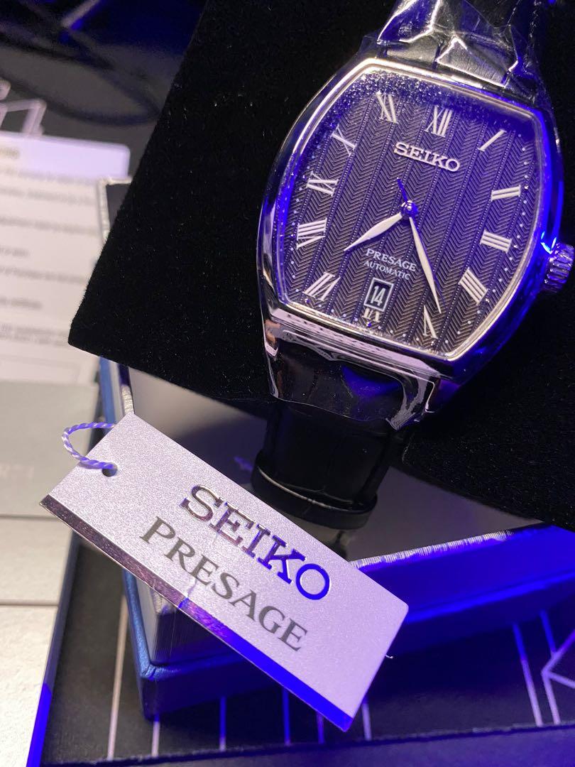 Seiko Presage Tonneau Brand New, Men's Fashion, Watches & Accessories ...