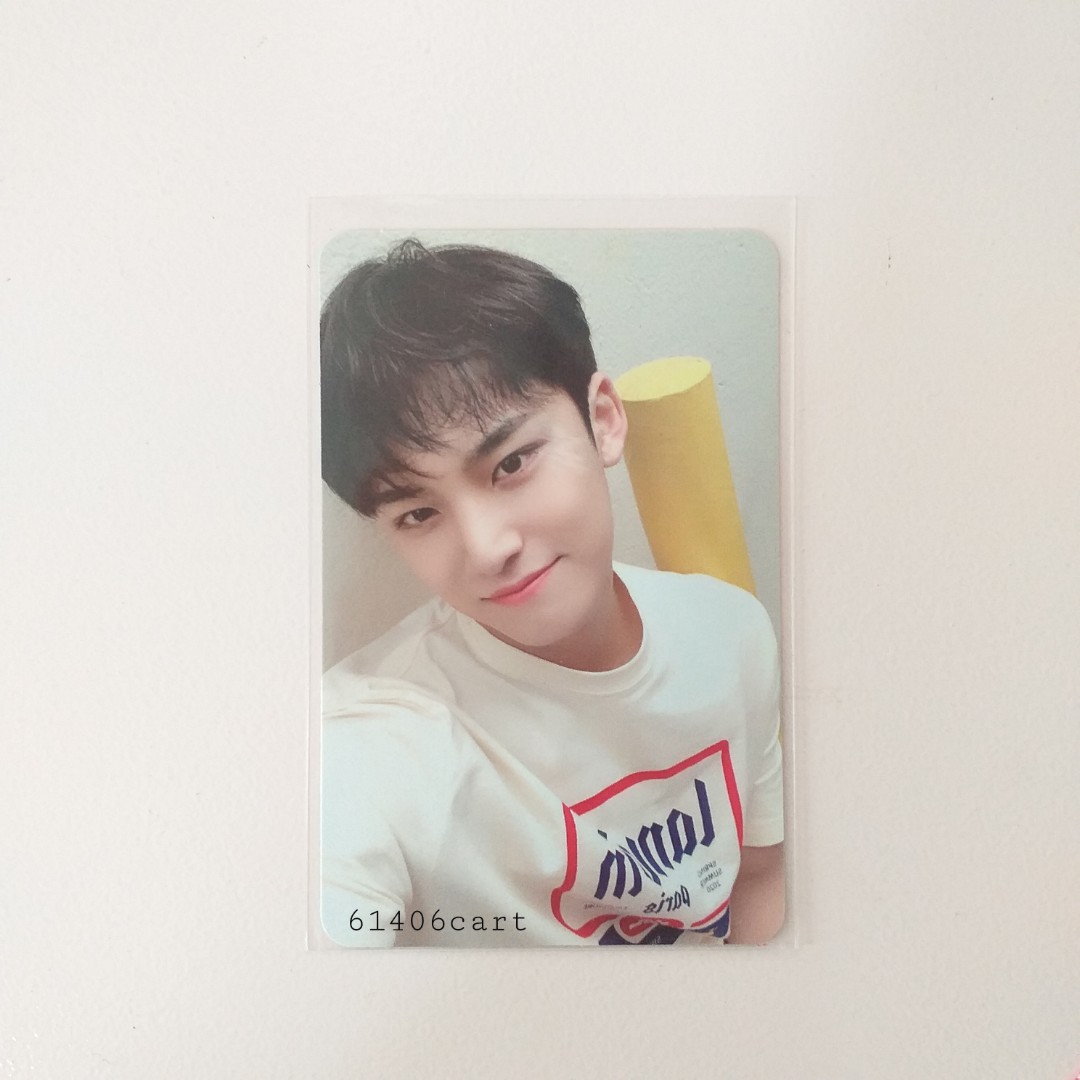 Seventeen Mingyu photocard -henggarae hana version, Hobbies & Toys ...