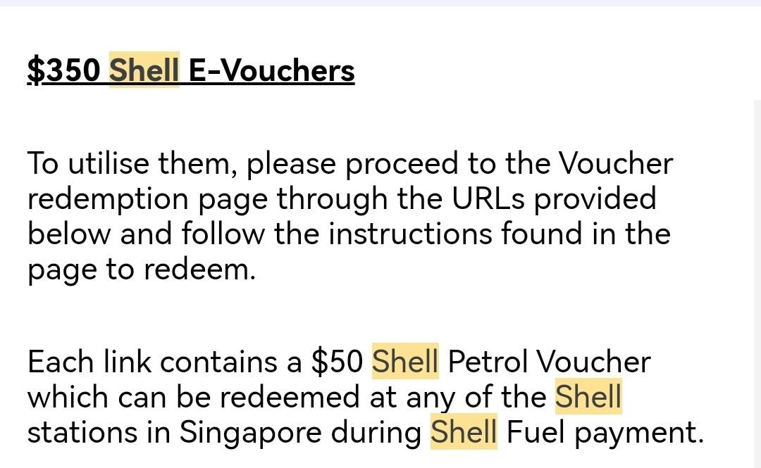Shell Petrol Voucher, Tickets & Vouchers, Vouchers on Carousell