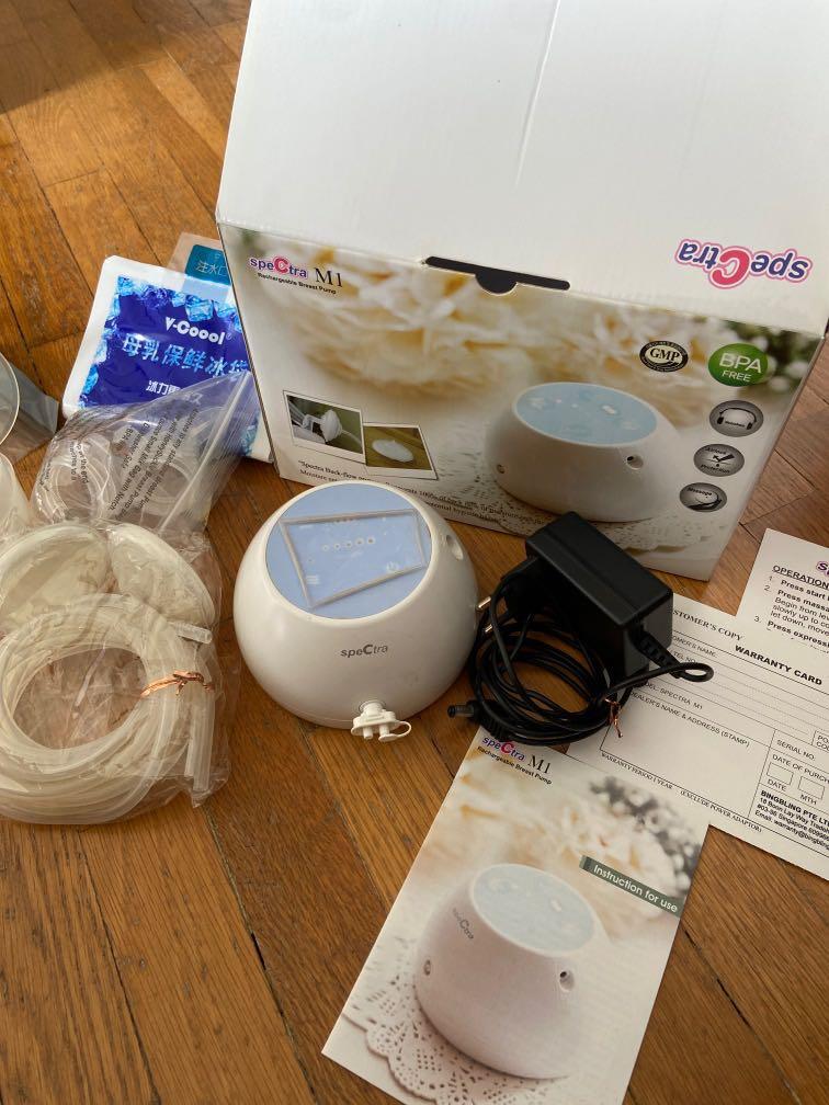 Spectra M1 Double Electric Breast Pump Portable with Closed System ...