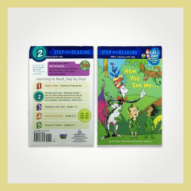 Step Into Reading: The Cat in the Hat Now You See Me..., Hobbies & Toys ...