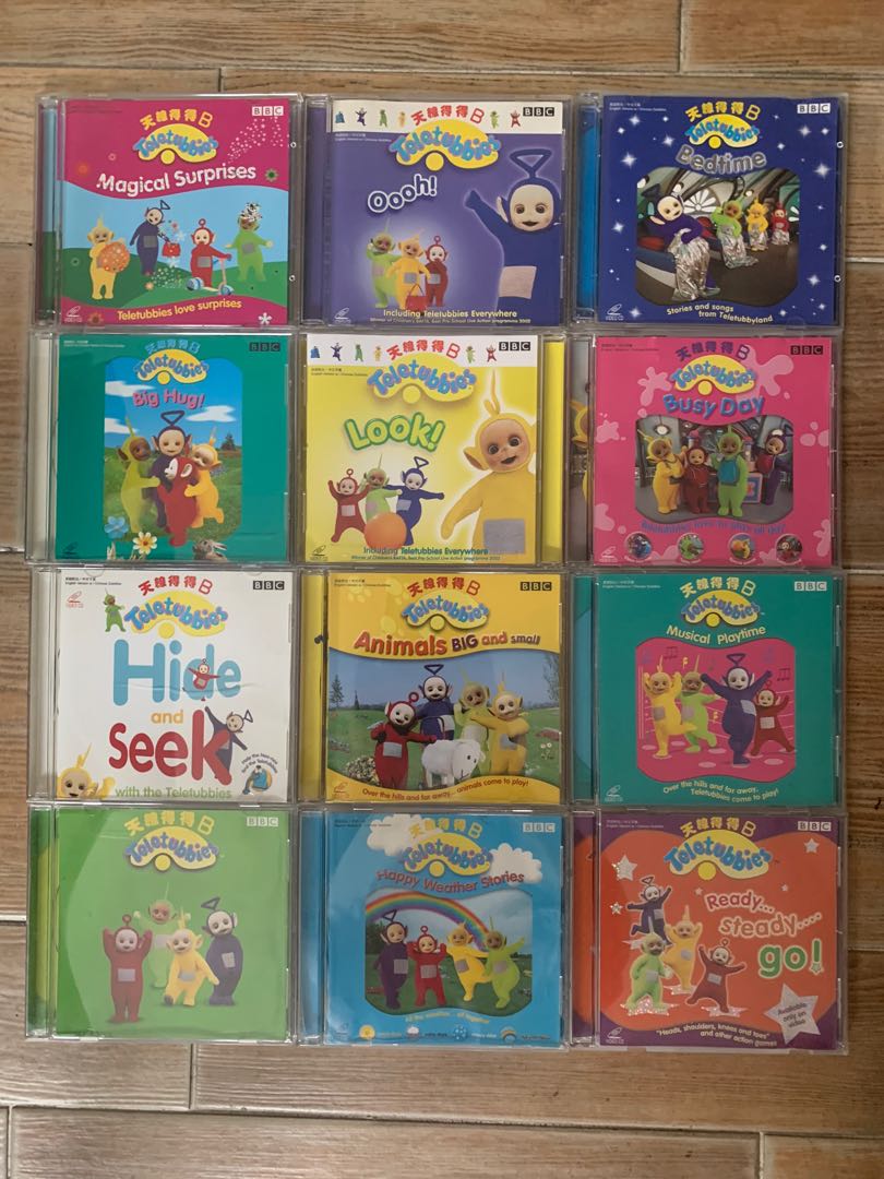 Teletubbies VCD, 興趣及遊戲, 收藏品及紀念品, 古董收藏 - Carousell