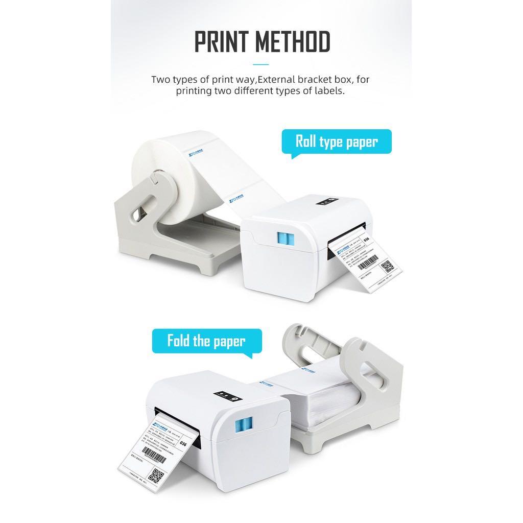 Thermal Waybill Printer - A6 Label Bluetooth Barcode Printer FREE ...