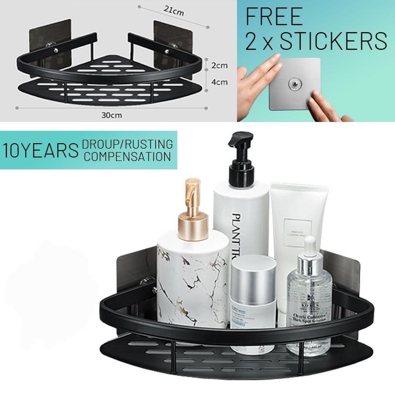 Toilet corner rack, Furniture & Home Living, Home Improvement ...