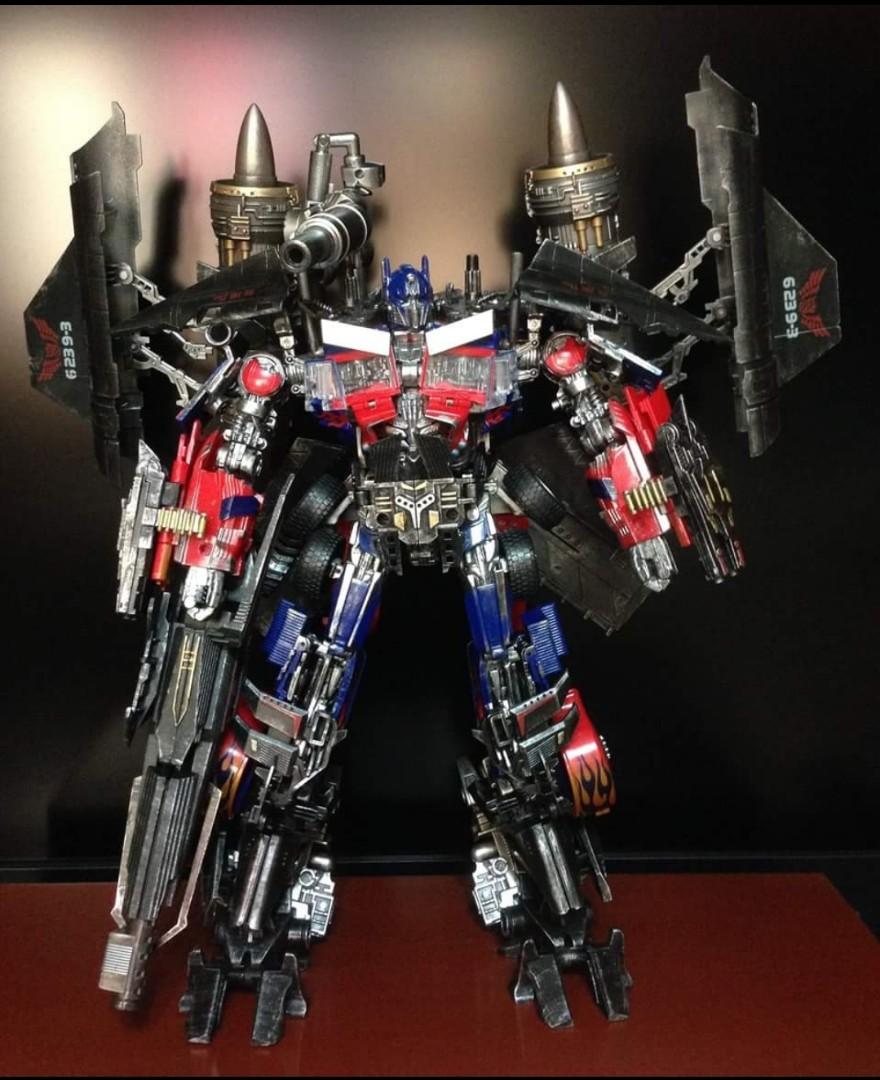 Transformers Prime Optimus Prime Rotf Jet 2 Power Up Custom