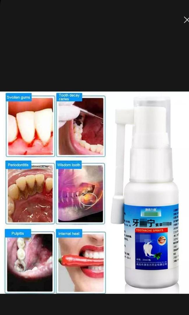 Ubat Spray Sakit Gigi Wisdom Teeth, Health & Nutrition, Medical ...