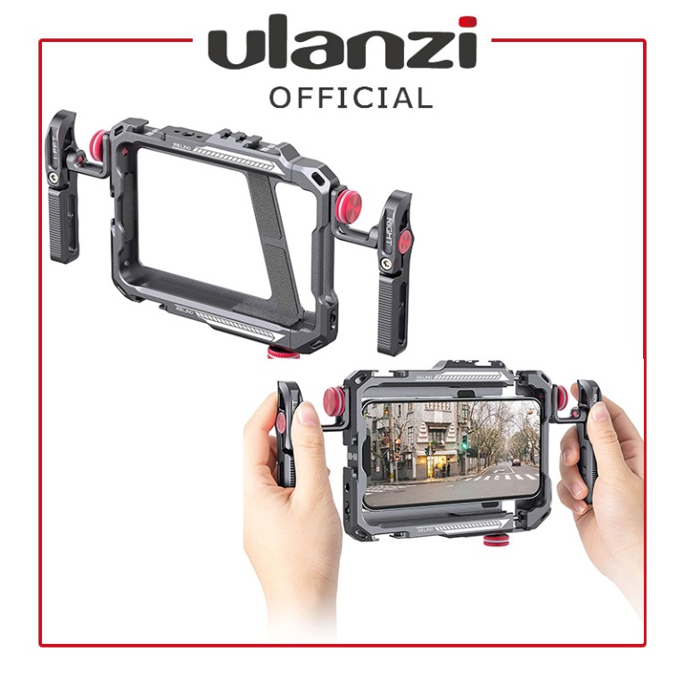 Ulanzi Lino Metal Smartphone Video Rig for Filmmaking with Handles ...
