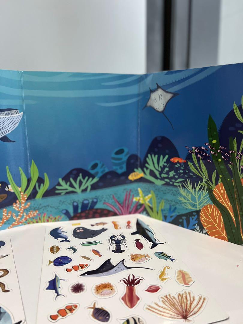 SOLD!! Under the Sea - sea animals magnets with magnet board for ...