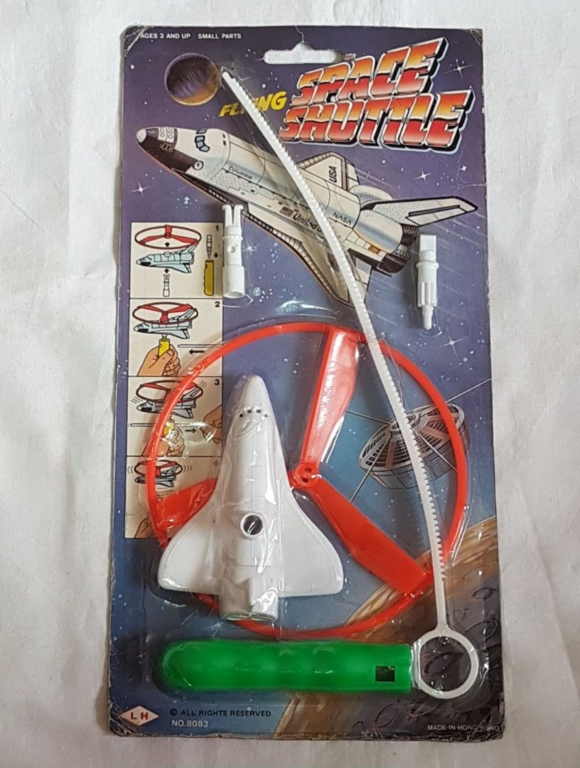 Vintage Flying Space Shuttle Toy Made In Hong Kong, Hobbies & Toys ...