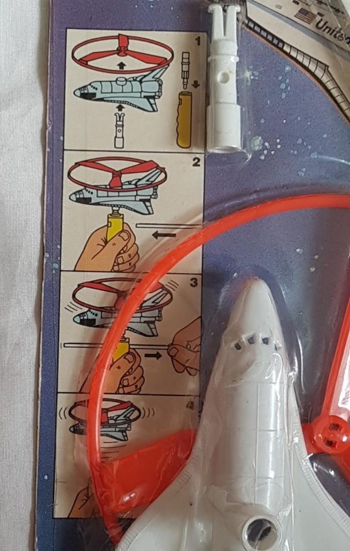 Vintage Flying Space Shuttle Toy Made In Hong Kong, Hobbies & Toys ...