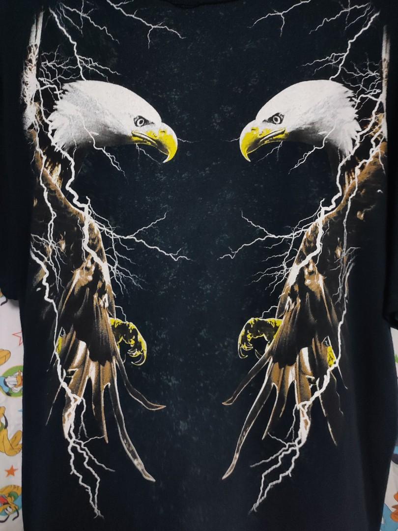 vintage lightning eagle, Men's Fashion, Tops & Sets, Tshirts & Polo ...