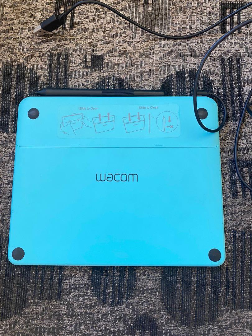 Wacom Intuos Drawing Tablet Blue, Mobile Phones & Gadgets, Mobile ...